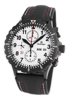Damasko Watch Technology Damasko DC67 Si Black Automatic Chronograph ...